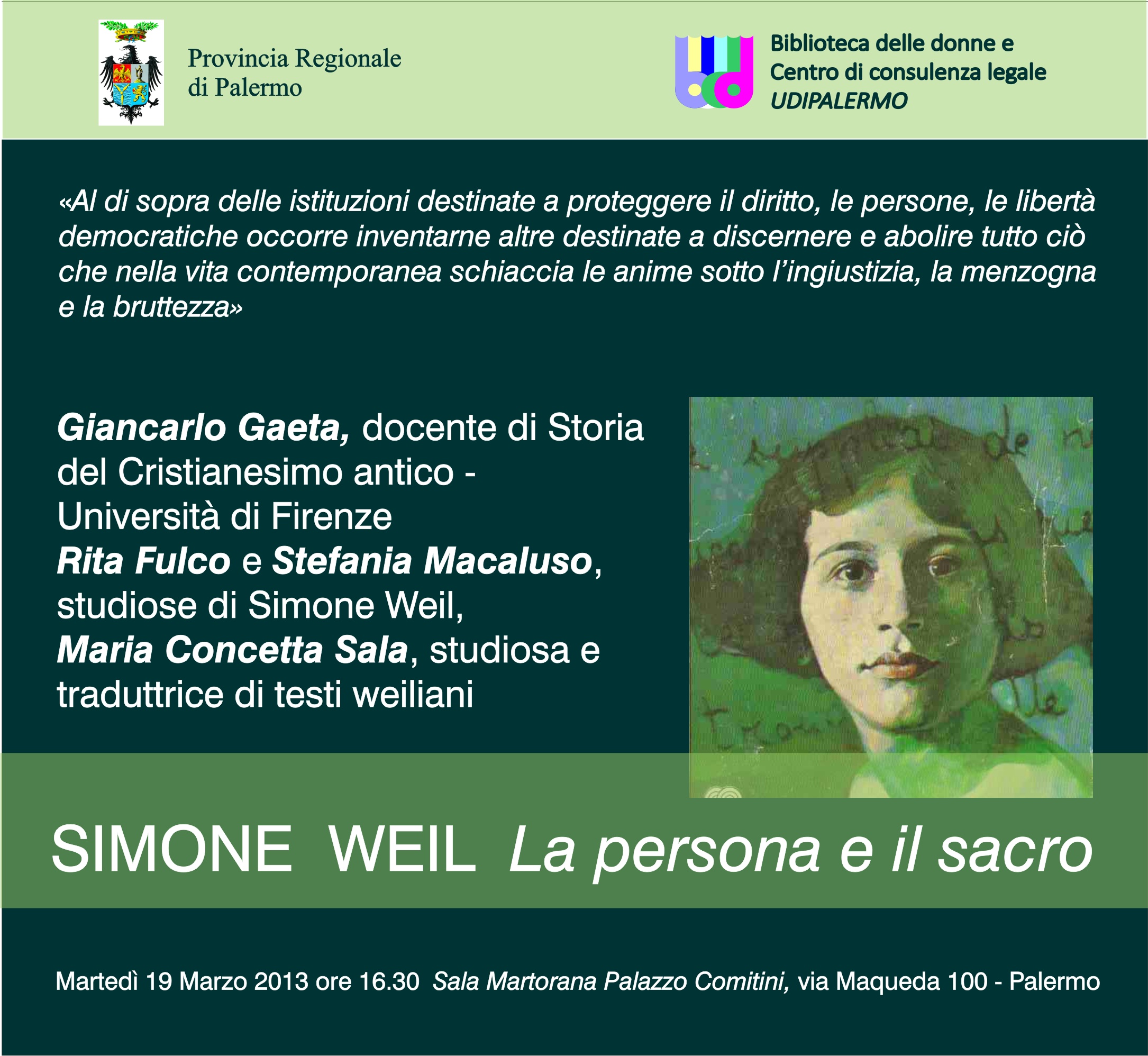 Simone Weil| La persona e il sacro