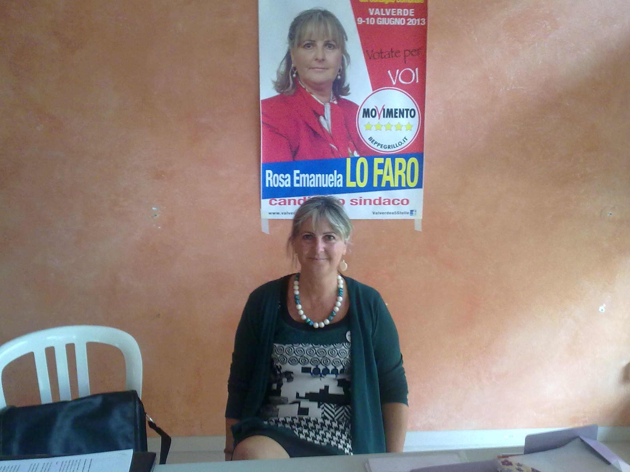 Valverde, Rosa Lo Faro| e la sua sfida a "5 stelle"