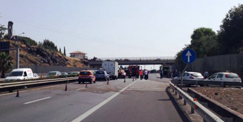 Incidente Ponte Primosole, 8 feriti |Anas istituisce senso unico