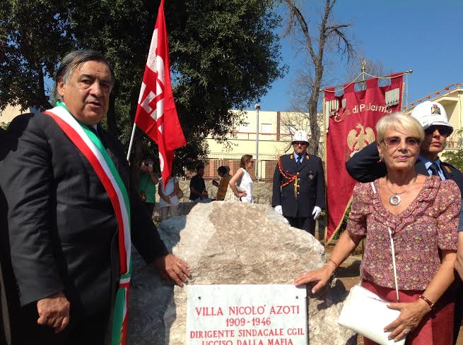 Giardino intitolato a Nicolò Azoti| ''Un simbolo della Costituzione''