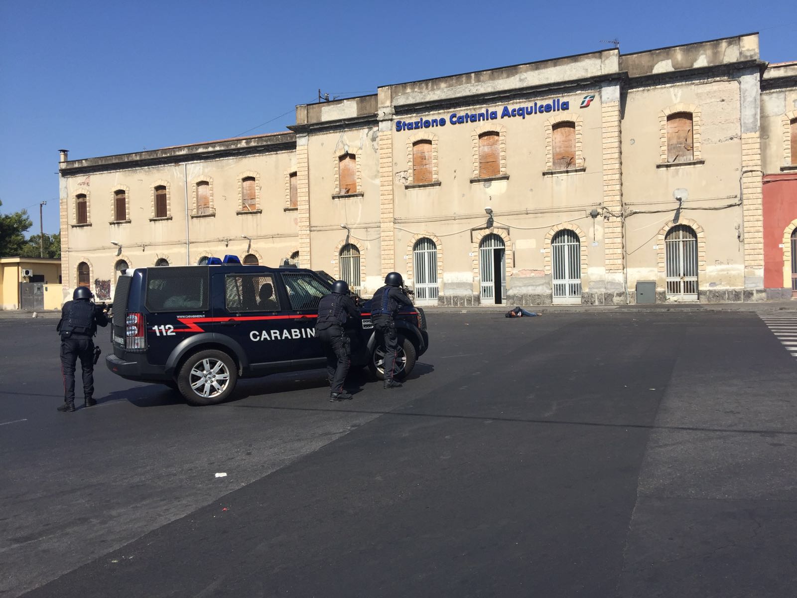 Esercitazione antiterrorismo |Polizia e carabinieri insieme