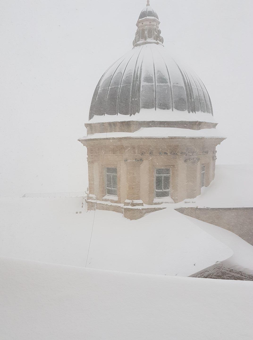 Da Erice a Valledolmo, la Sicilia sotto la neve FOTO - Live Sicilia