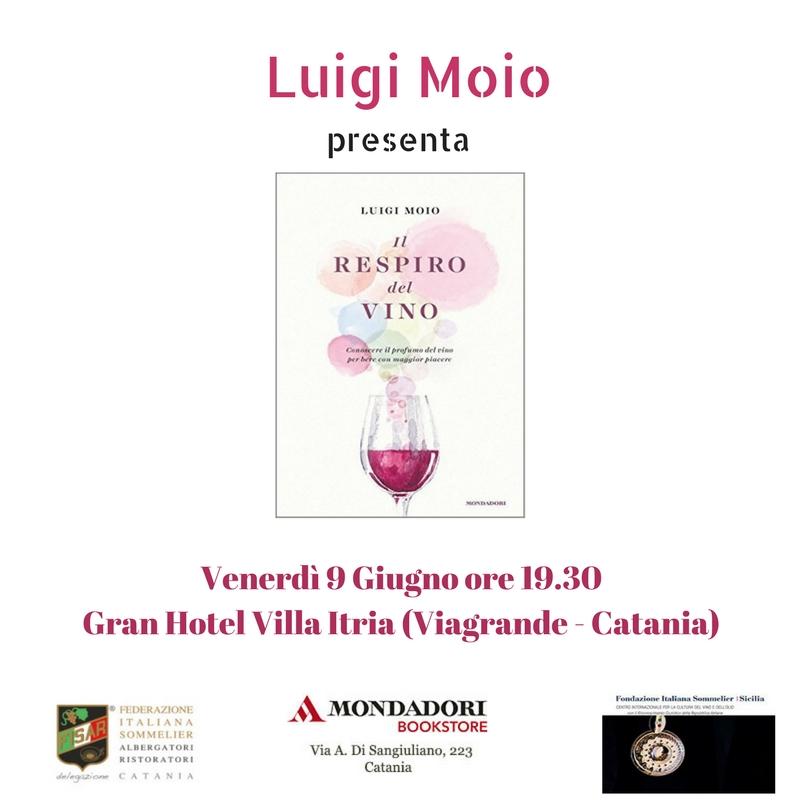 "Il Respiro del vino" |Nuovo libro di Luigi Moio