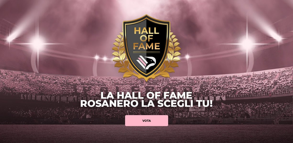 Palermo, "Hall Of Fame" rosanero |Svelato l'11 scelto dai tifosi - Live ...