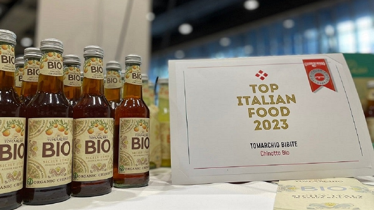 Il chinotto bio nella guida “Top Italian food 2023”