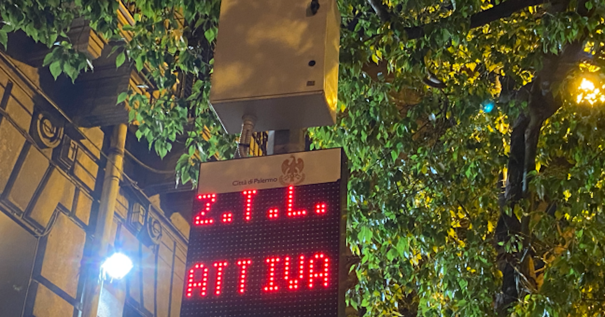 Ztl Palermo, cosa c'è da sapere: pass, prezzi, mappa, orari e giorni