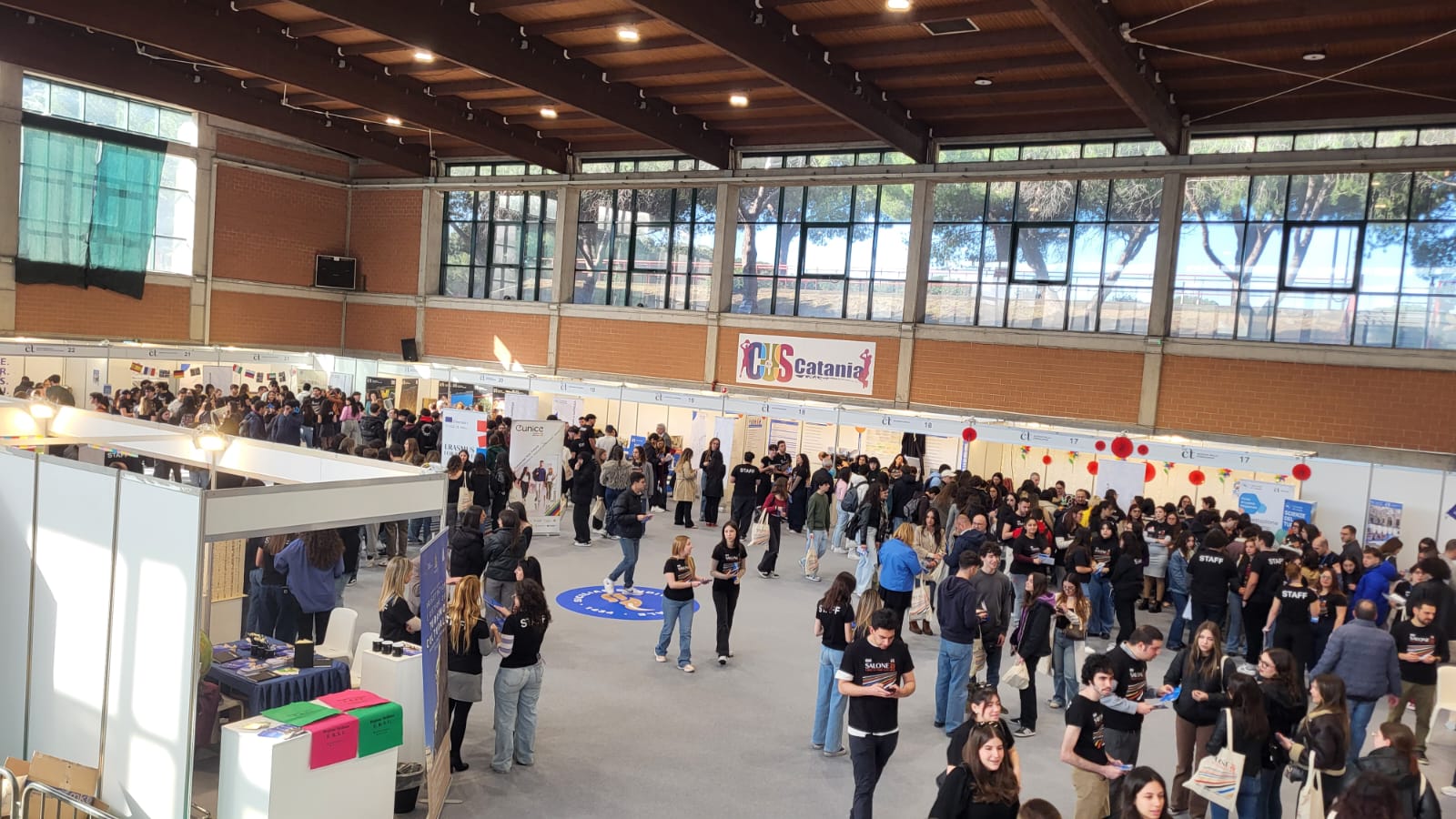 Unict, boom di presenze al Salone dell'Orientamento