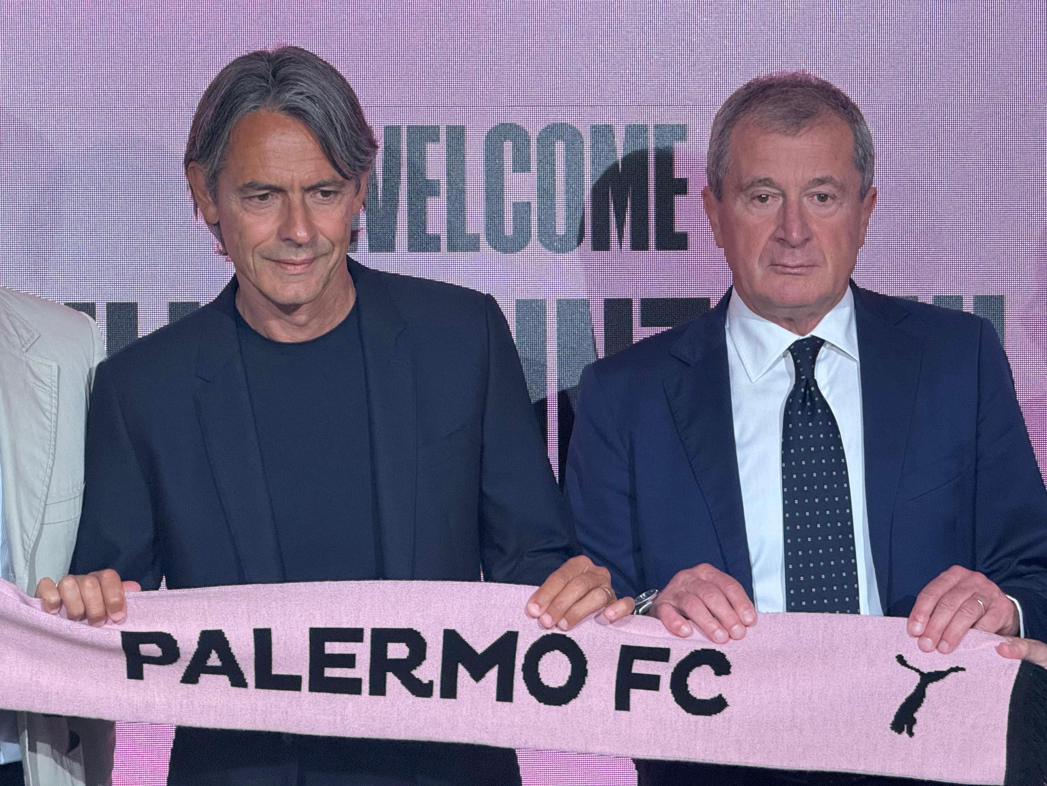 Pippo Inzaghi al Palermo, la conferenza del nuovo allenatore: video