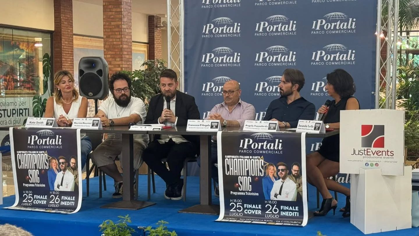 Musica, presentata a Catania la terza edizione di Champions Sing