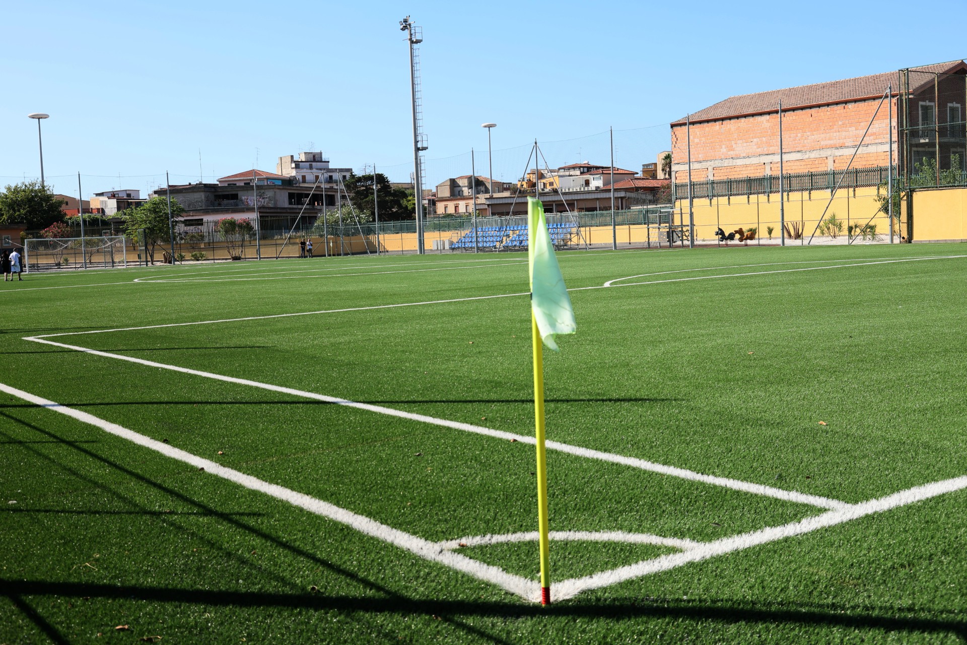 Catania, rinasce il campo sportivo di via Velletri a Picanello