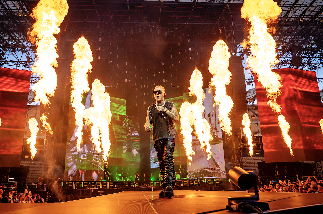 Lazza a Catania con il "Locura Summer Tour" a Villa Bellini
